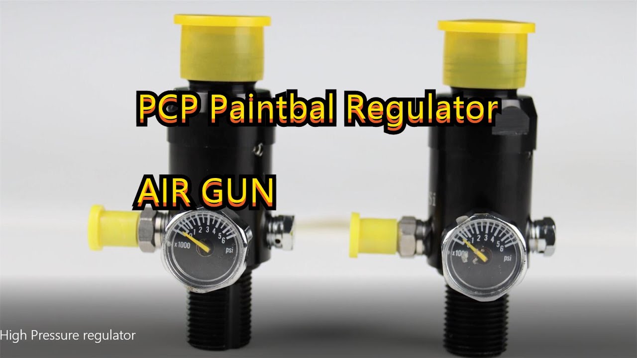 PCP High Pressure regulator for paintball - YouTube
