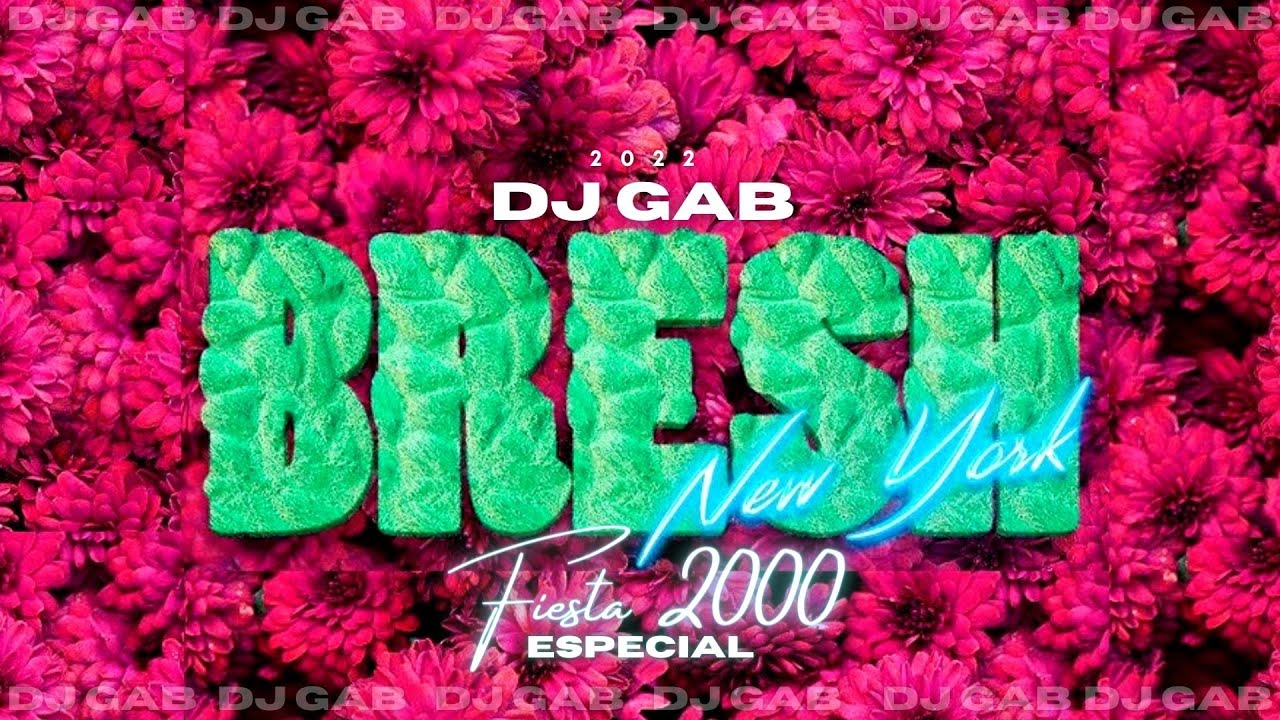 🌺 BRESH NEW YORK 🌸 VERANO 2022🌼 DJ GAB 🌺 ESPECIAL FIESTA 2000 🌼 - YouTube