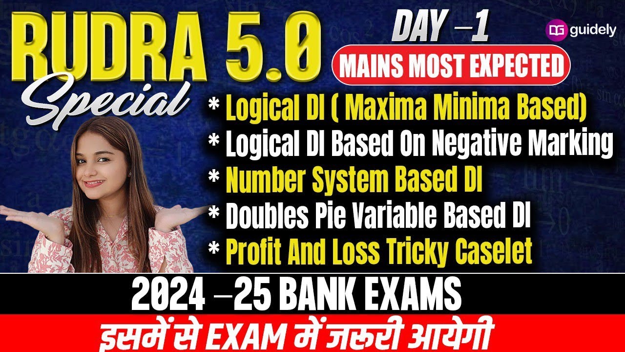 MAINS Latest DI for Bank Exams | Logical DI | Variable Based DI ...
