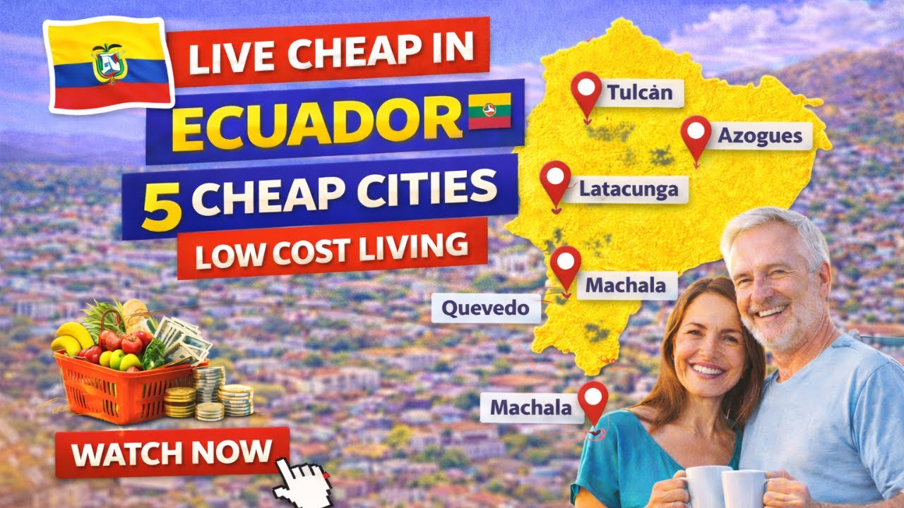 5 Cheap Cities to Live in Ecuador 🇪🇨 | Low Cost Living & Simple Life ...