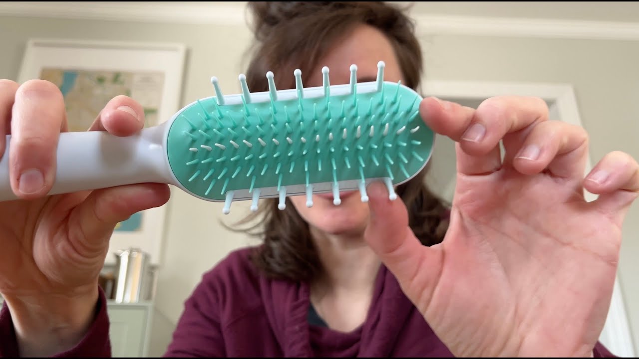 Frida Baby Toddler/Kid Hair Brush: Easy choice! (Mom review) - YouTube