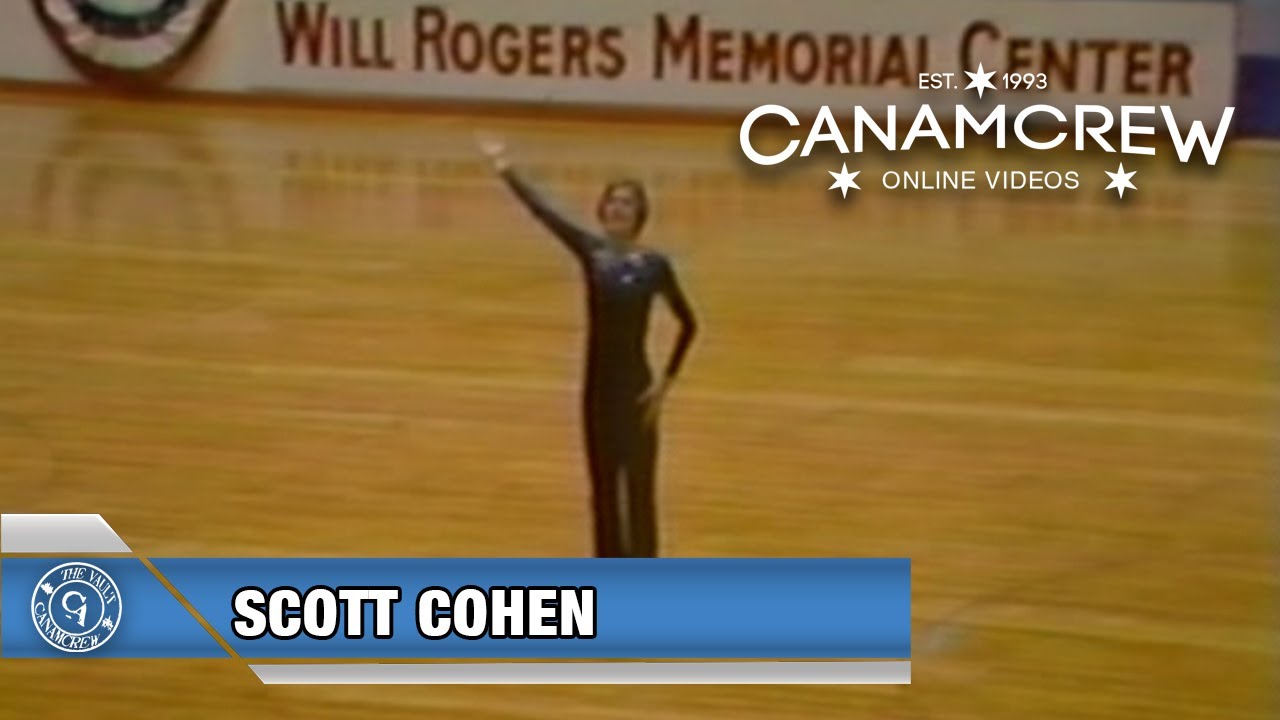 Scott Cohen - 1983 Artistic Roller Skating World Championships - YouTube
