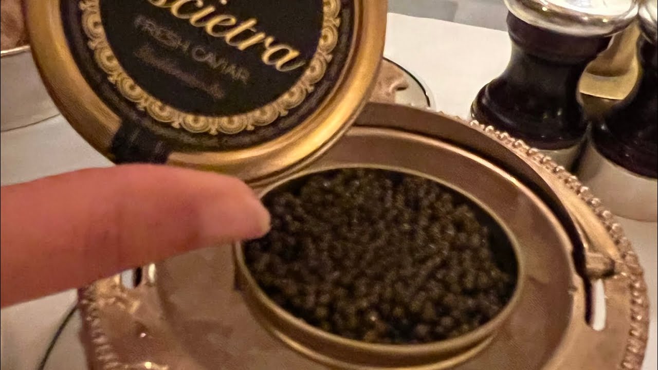 How to eat #caviar ! - YouTube