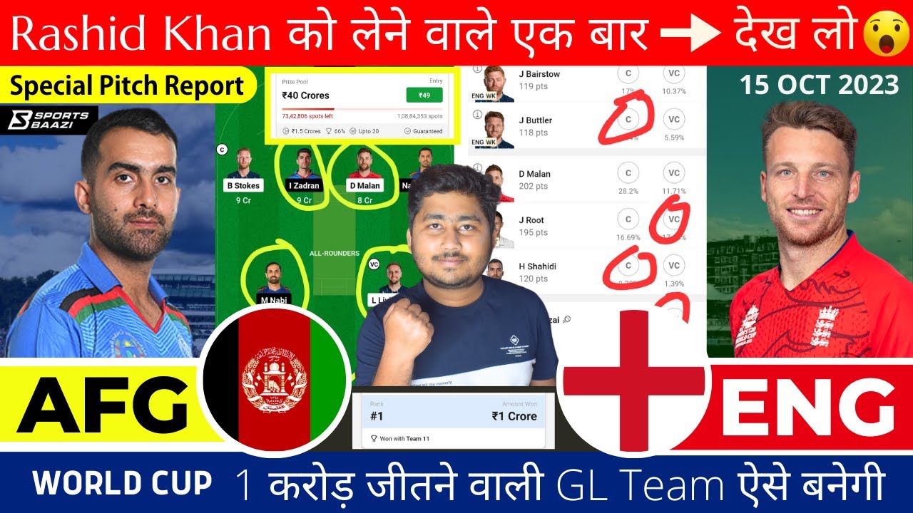 Eng Vs Afg Dream11 Eng Vs Afg Dream11 Prediction England Vs