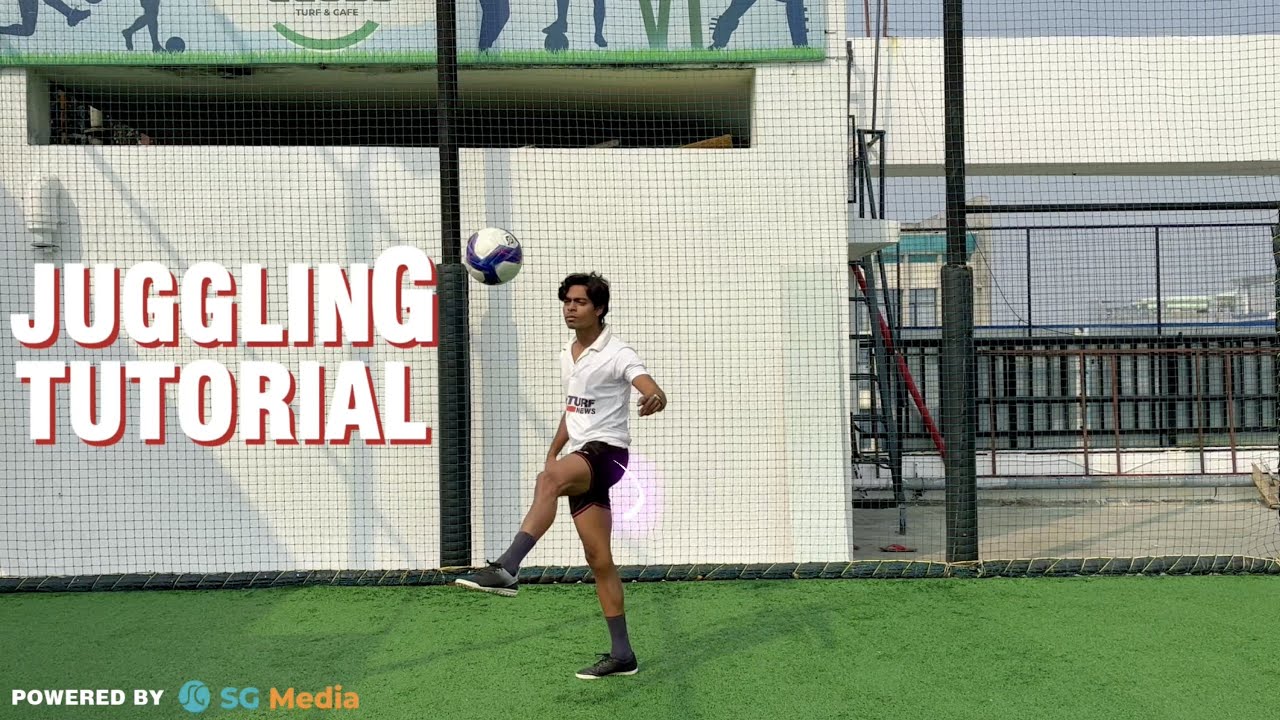Learn How to Juggle a Football Like a Pro! Football Juggle Step-by-Step ...