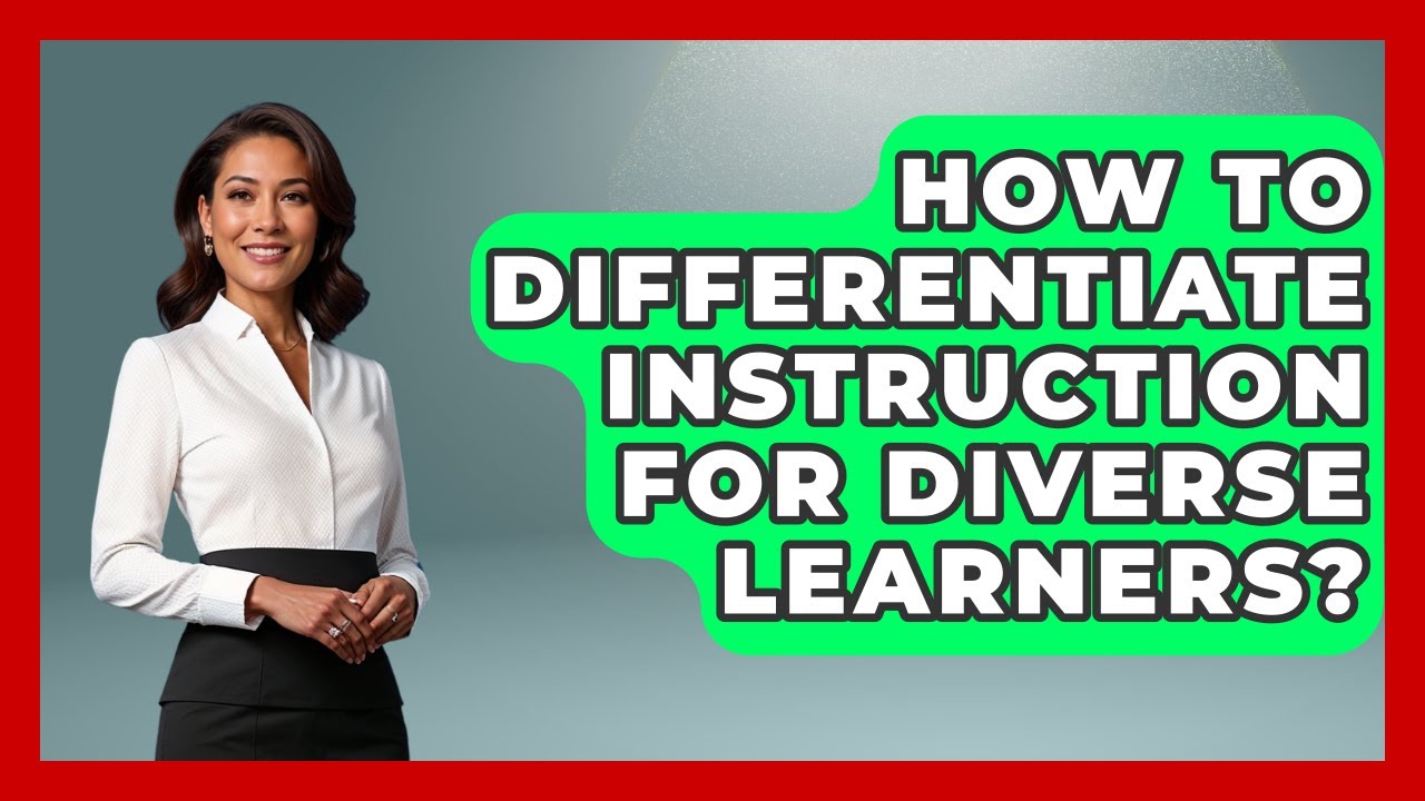 How To Differentiate Instruction For Diverse Learners? - Aspiring ...