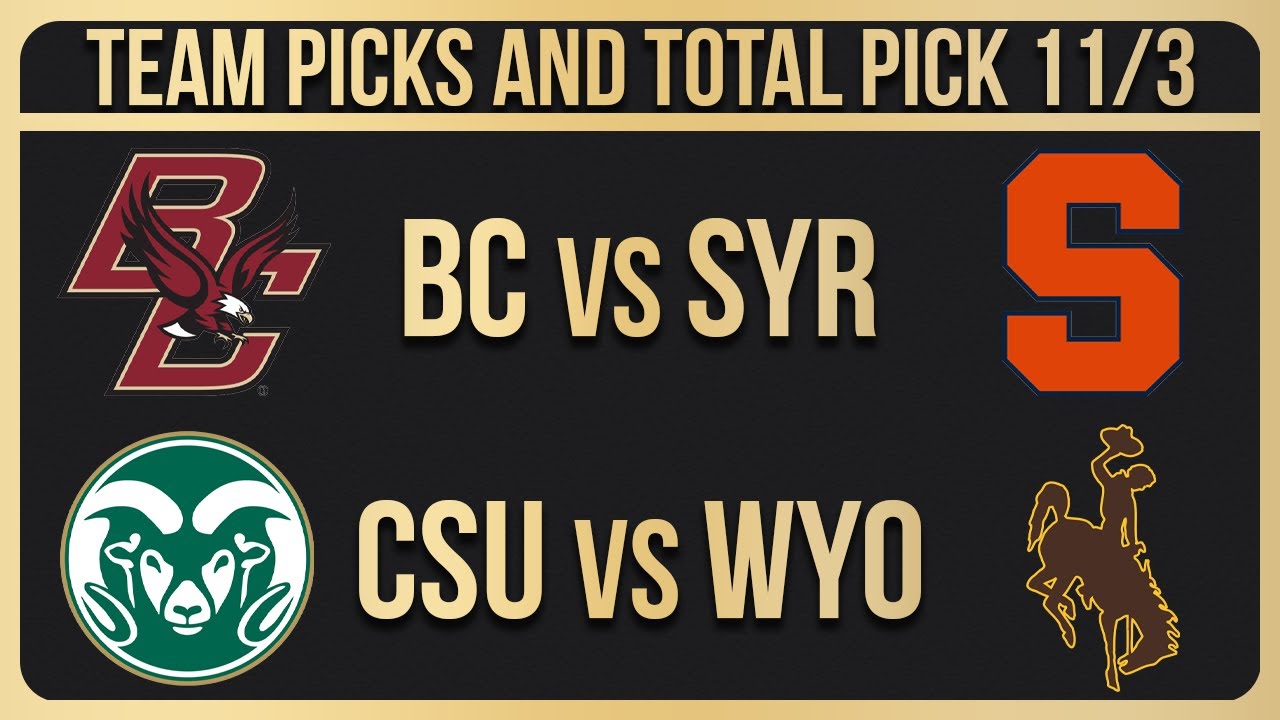 Free College Football Picks Today 11 3 23 Ncaaf Week 10 Betting Picks