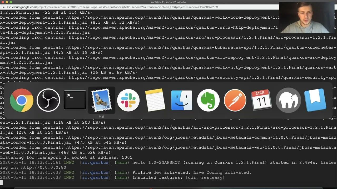 Quarkus Backend Development With Java And Graalvm Letsencrypt Quarkus 000 Youtube