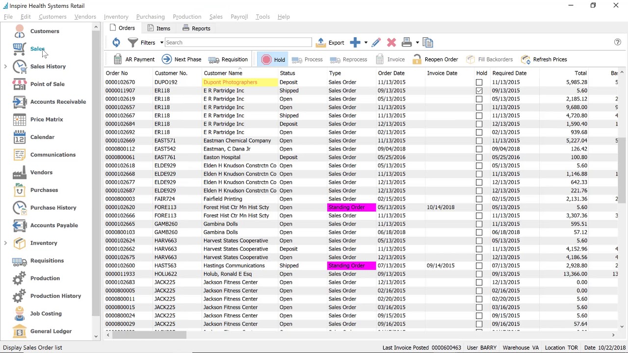 Company and User Settings in Spire 2018 - YouTube