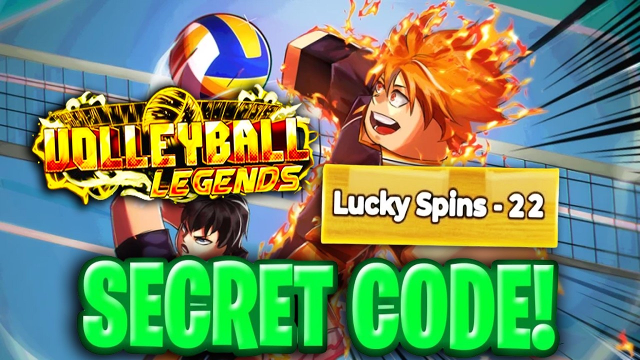 Volleyball (Haikyuu) Legends SECRET LUCKY SPINS CODES 2025! Roblox ...
