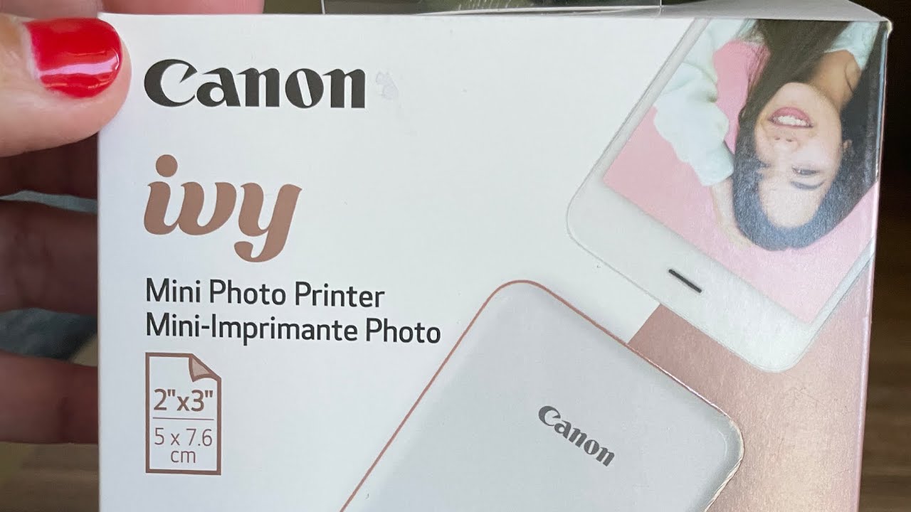 Canon IVY Mini Photo Printer Unboxing and Getting Started - YouTube