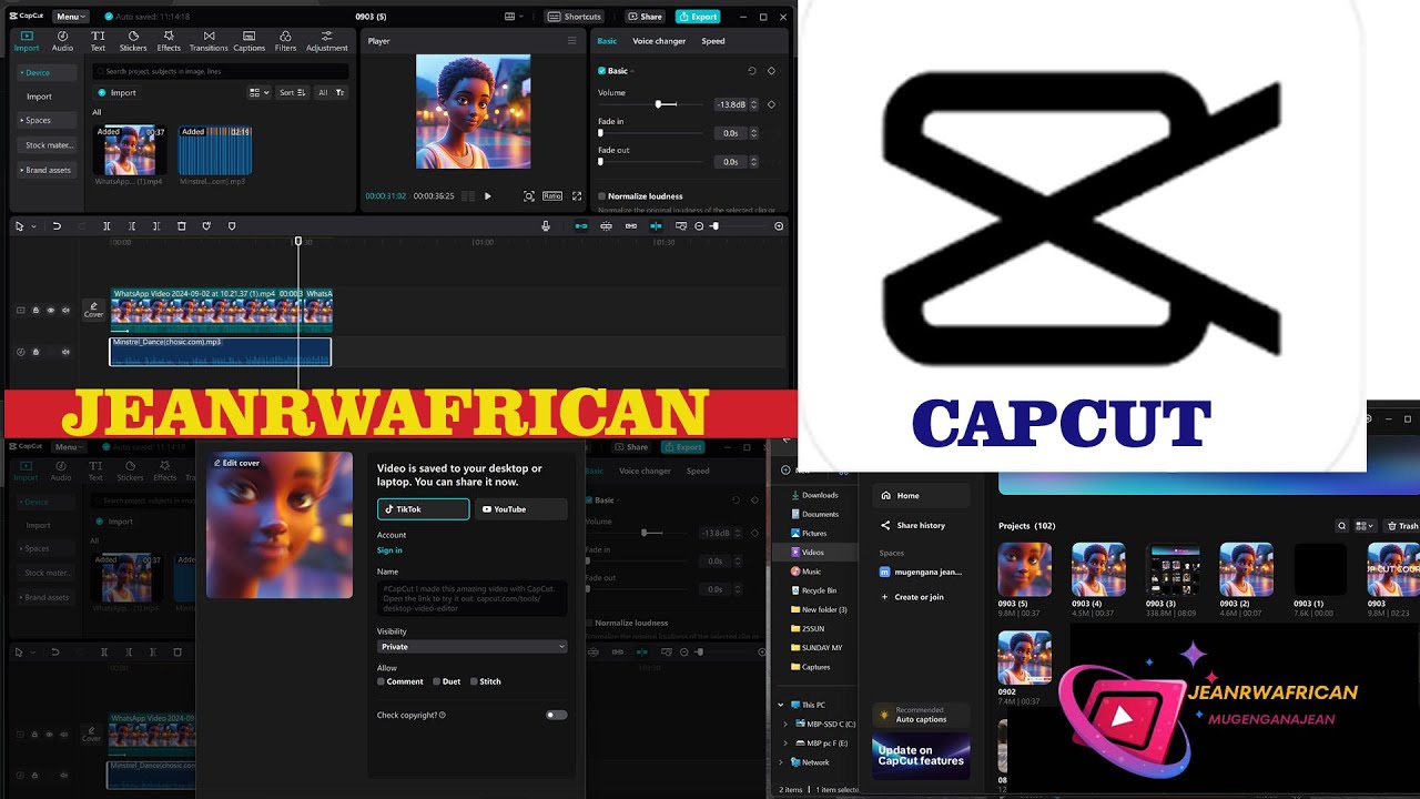 CAPCUT COURSE 3 - YouTube
