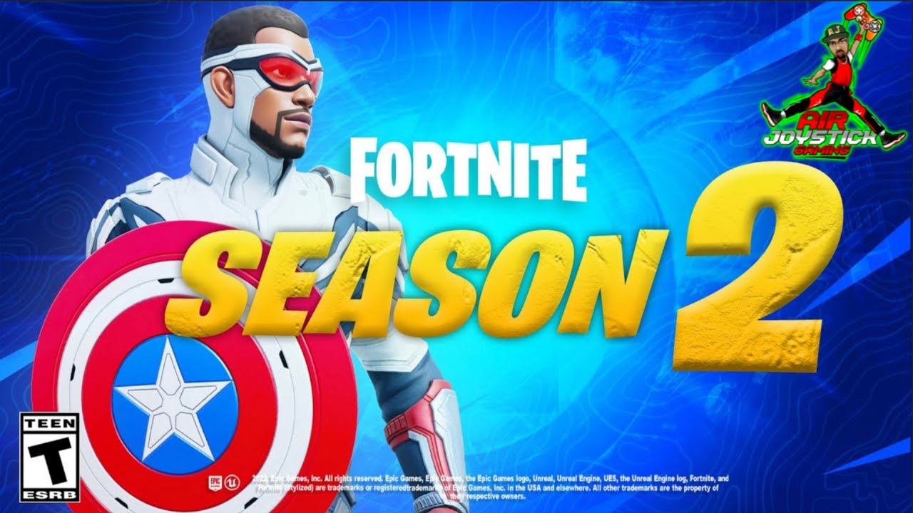 FORTNITE x Marvel. Captain America & Brite Star | Chapter 4 Live | New ...