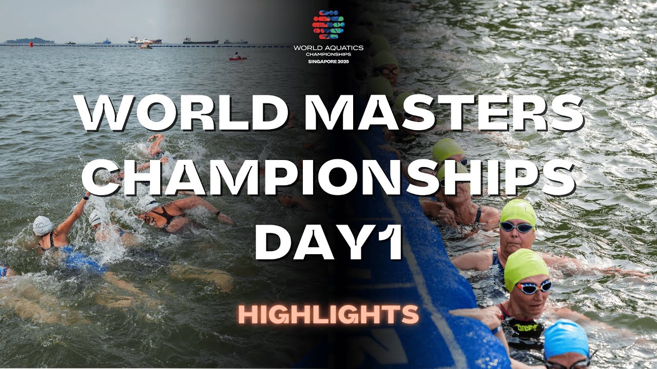 World Aquatics Masters 2025 Day 1 Highlights | Epic Open Water Race ...