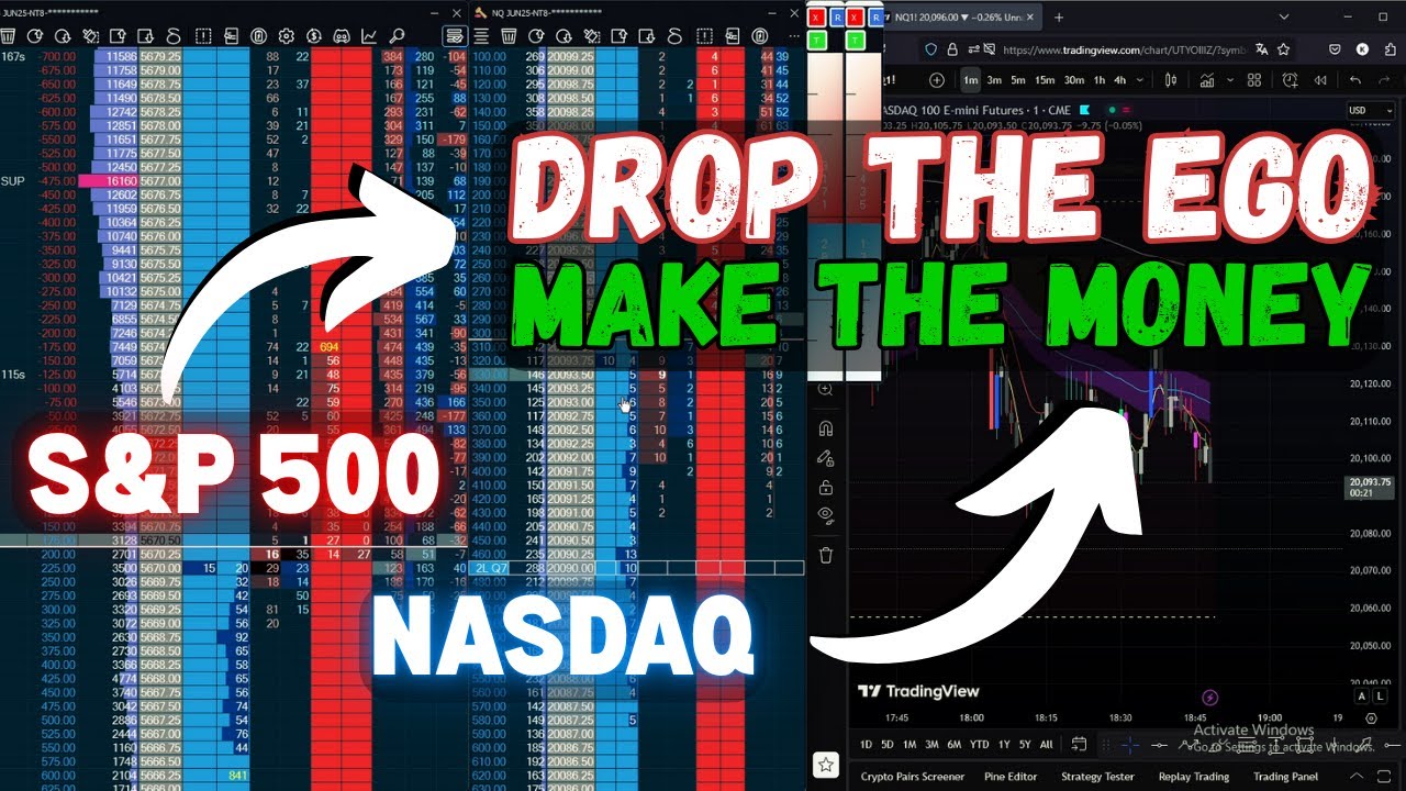 DOM Live Trading | Drop the Ego, Flip the Bias, Make the Trade - YouTube