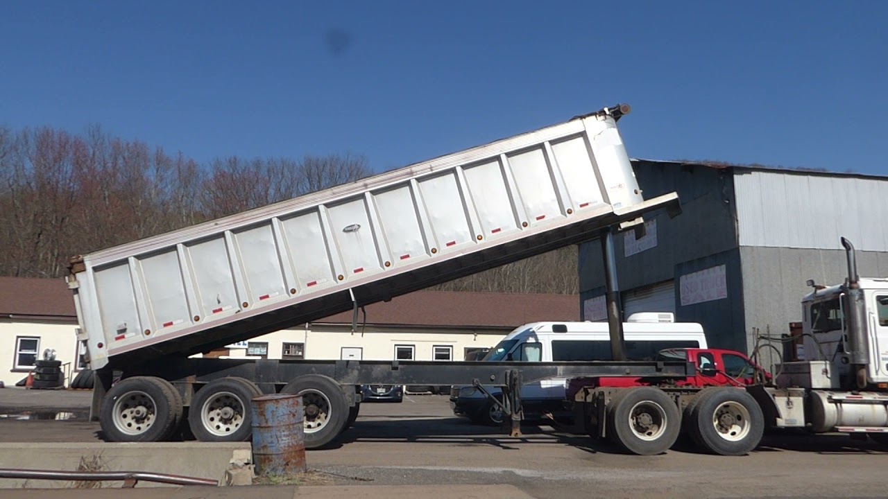 2005 Trailstar Tri Axle Rear Dump Trailer - TRO 0330213 - YouTube