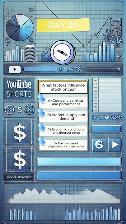 Finance Lesson 20 - What factors influence stock prices - YouTube