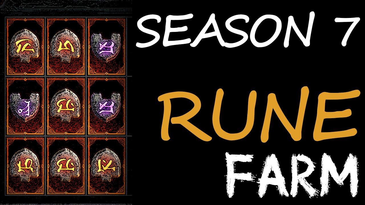 How to Farm Legendary Runes in Season 7 - Diablo 4 - YouTube