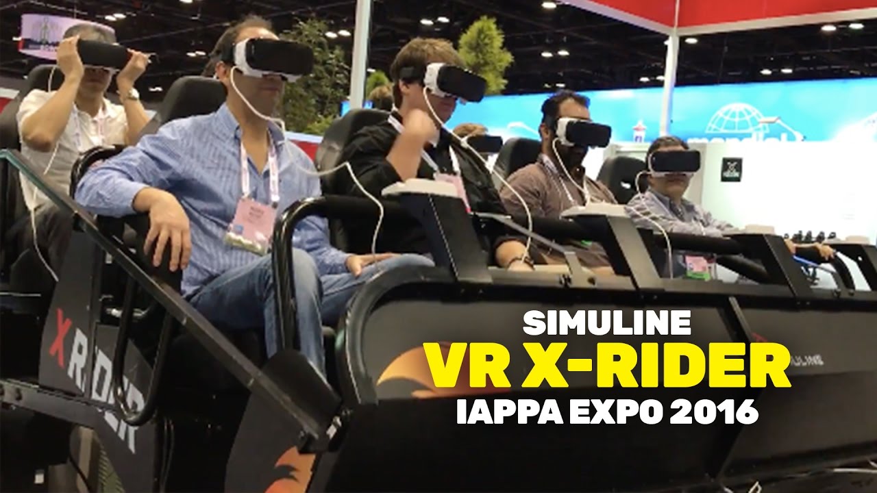 VR X-Rider from Simuline (IAAPA 2016) - YouTube