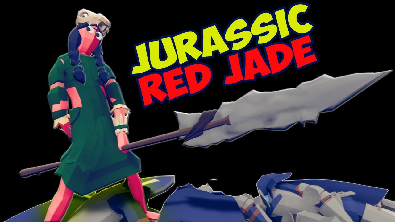 Jurassic Red Jade vs Every Faction - TABS MODS GAMEPLAY - YouTube