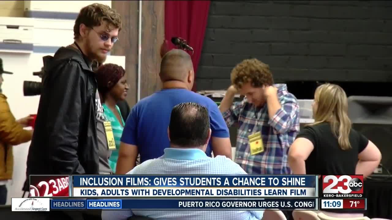 Inclusion Films gives students a chance to shine - YouTube