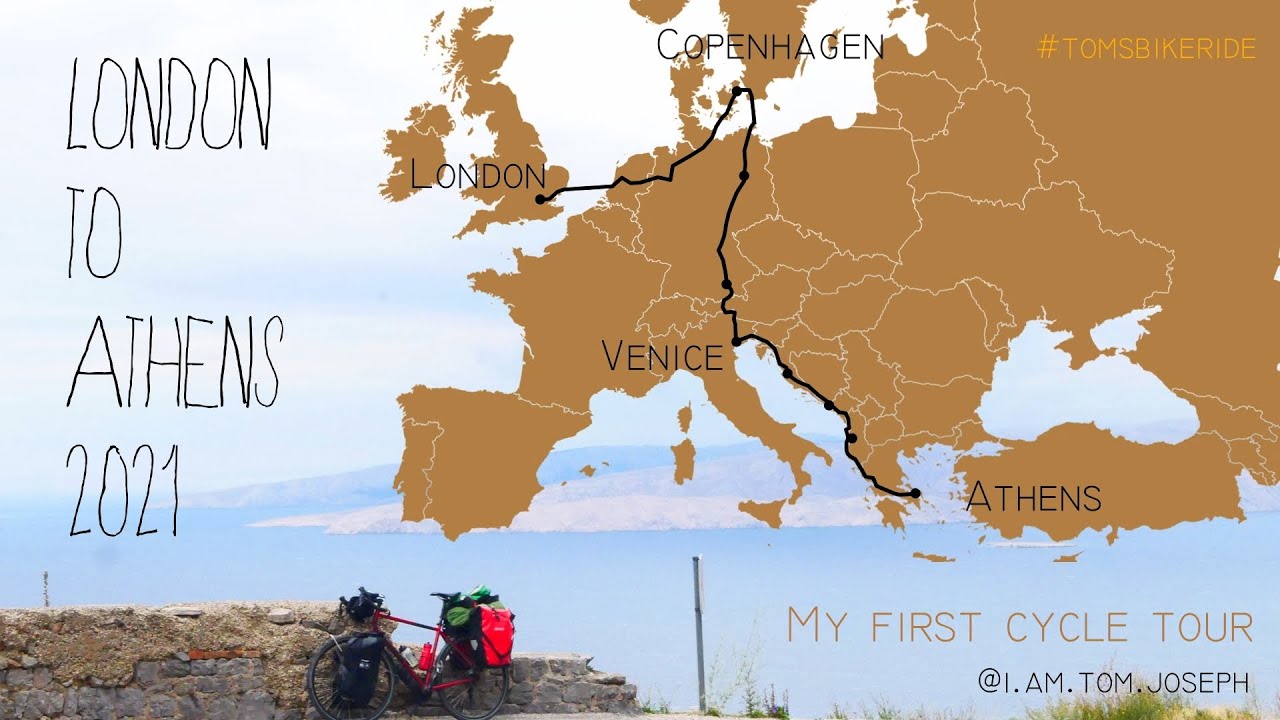 London to Athens 2021 by bike | Stage 1 | London - Copenhagen - YouTube