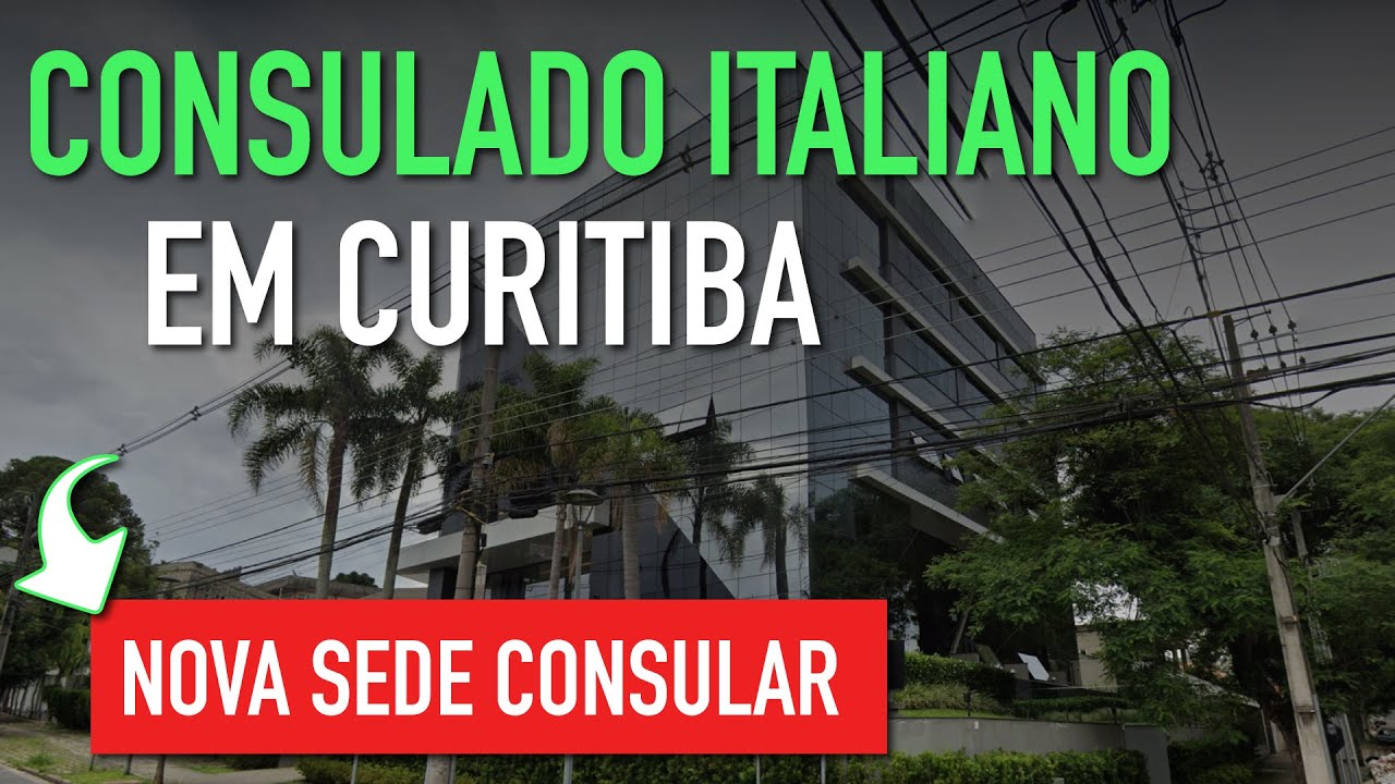 Nova Sede do Consulado Italiano em Curitiba - YouTube