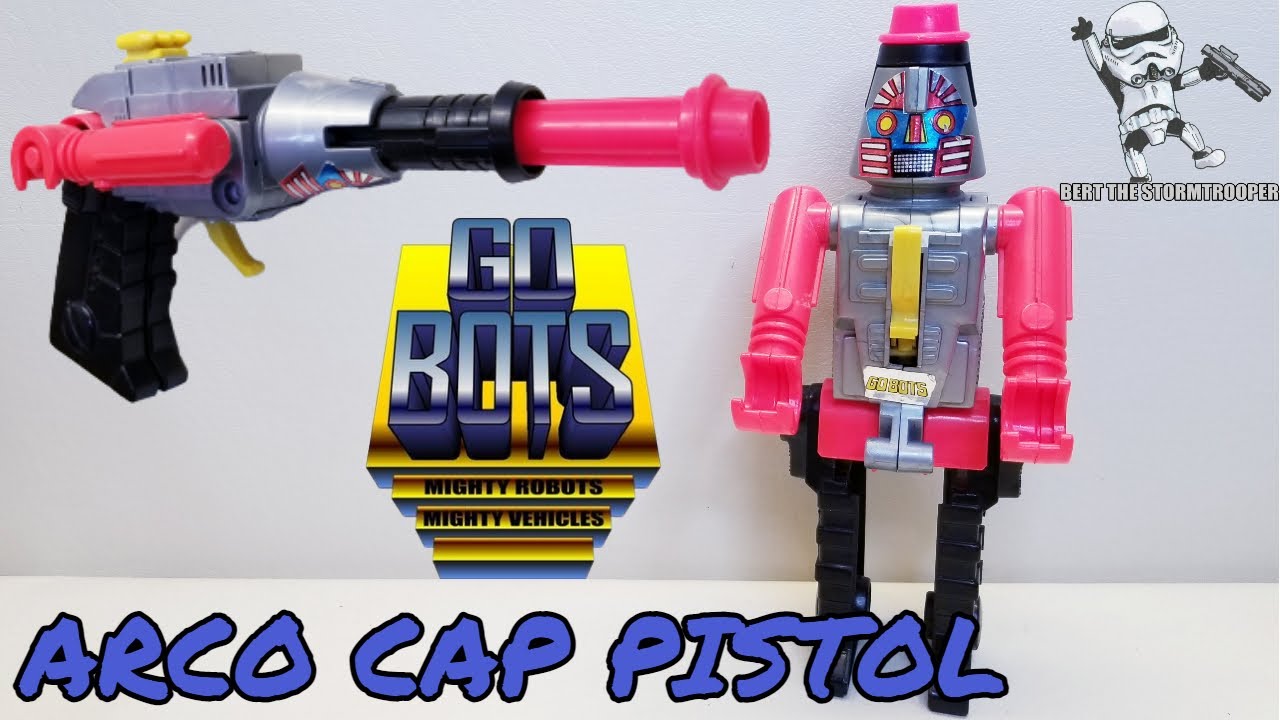 GoBots Arco Cap Pistol Review! Bert The Stormtrooper Reviews! - YouTube
