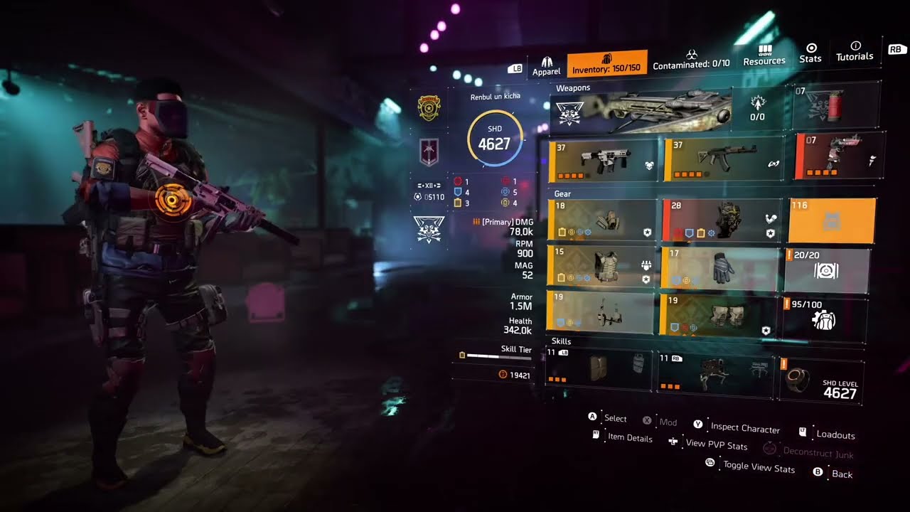 GAME BREAKING SECRET 27 MILL SHIELD HEALTH SOLO BUILD| The Division 2 ...