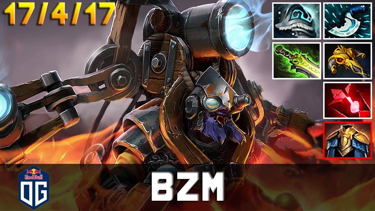 OG.bzm Tinker | New Patch 7.32b | Dota 2 Pro MMR Gameplay #38 - YouTube