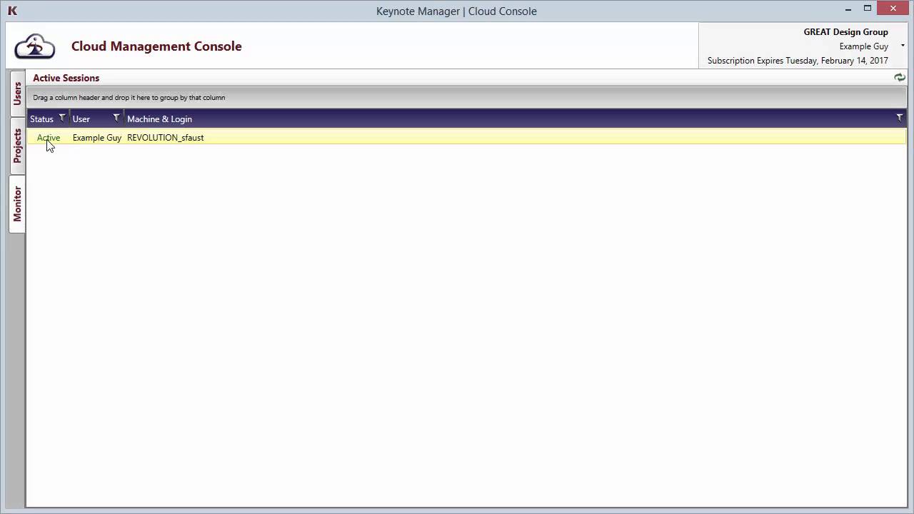 Keynote Manager - Cloud Console Monitor - YouTube