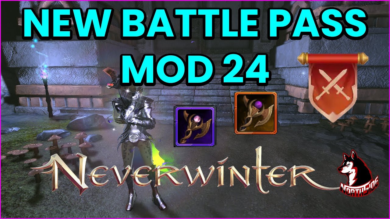 NEW Battle Pass Mod 24! NEW Weapons Showcase & HOW To Get Them - Neverwinter Preview - YouTube