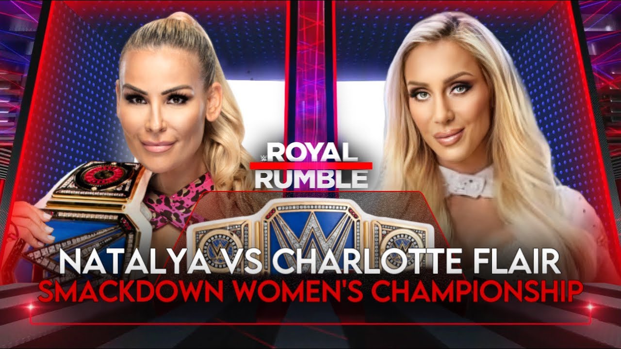 WWE 2K22 ROYAL RUMBLE NATALYA VS CHALOTTE FLAIR - SMACKDOWN WOMEN'S ...