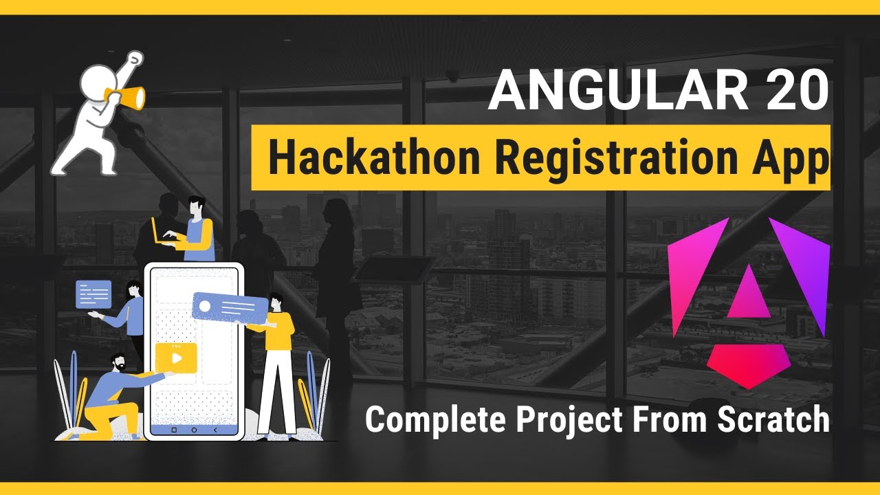 Hackathon & Project Competition App in Angular 💻 | Step-by-Step Full Project Tutorial - YouTube