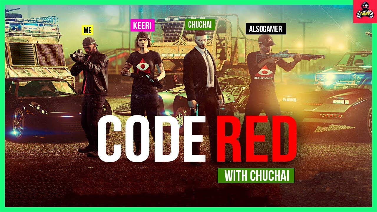 GTA 5 Parkour : Code Red with @ChuChai @alsogamer and keeri - YouTube