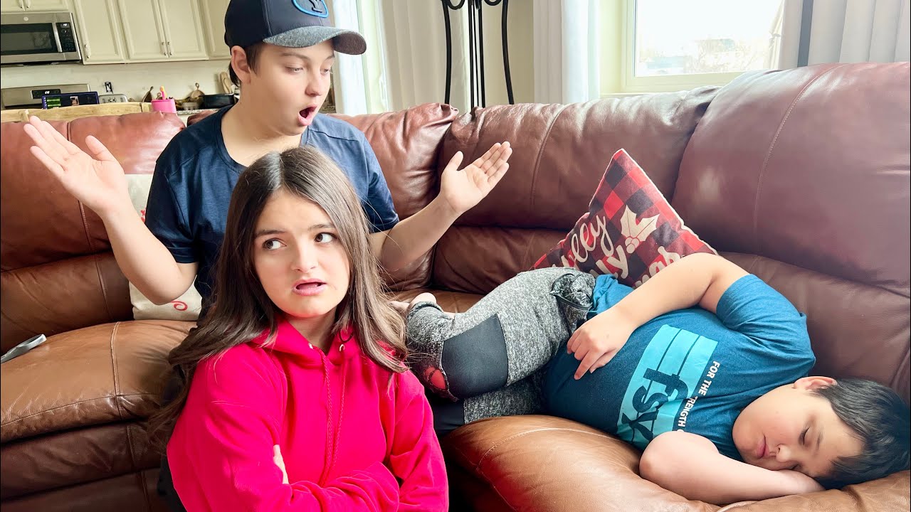SLEEPING to get OUT of things!! - YouTube