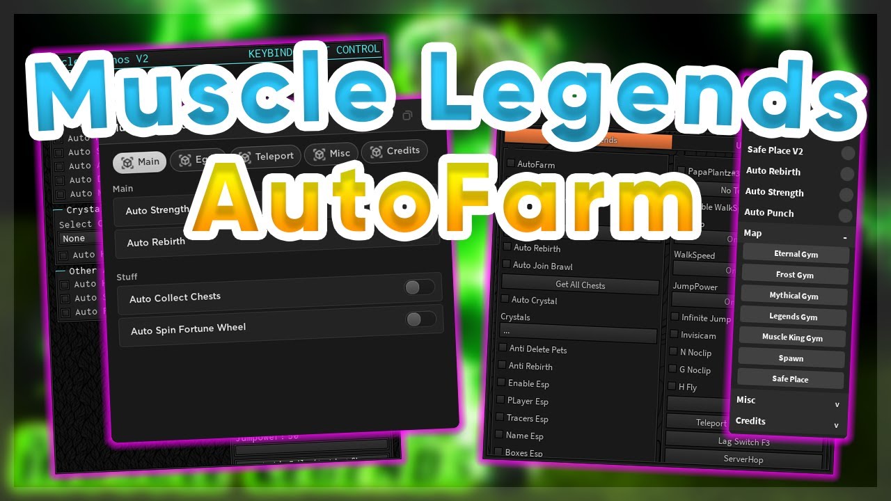Muscle Legends | Auto Strength / Chests | Pastebin - YouTube
