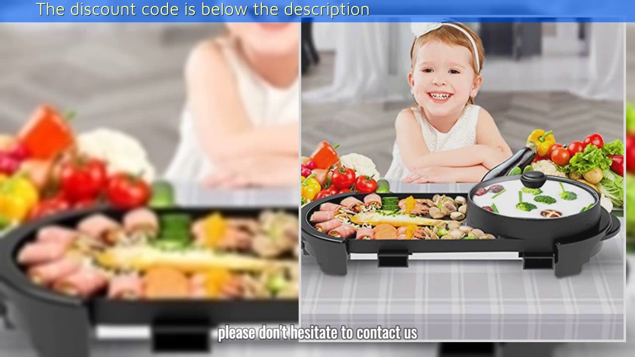 Multifunctional hot pot, electric barbecue grill super large medical ...