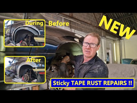 Sticky TAPE RUST REPAIR !! : Part 2 - YouTube