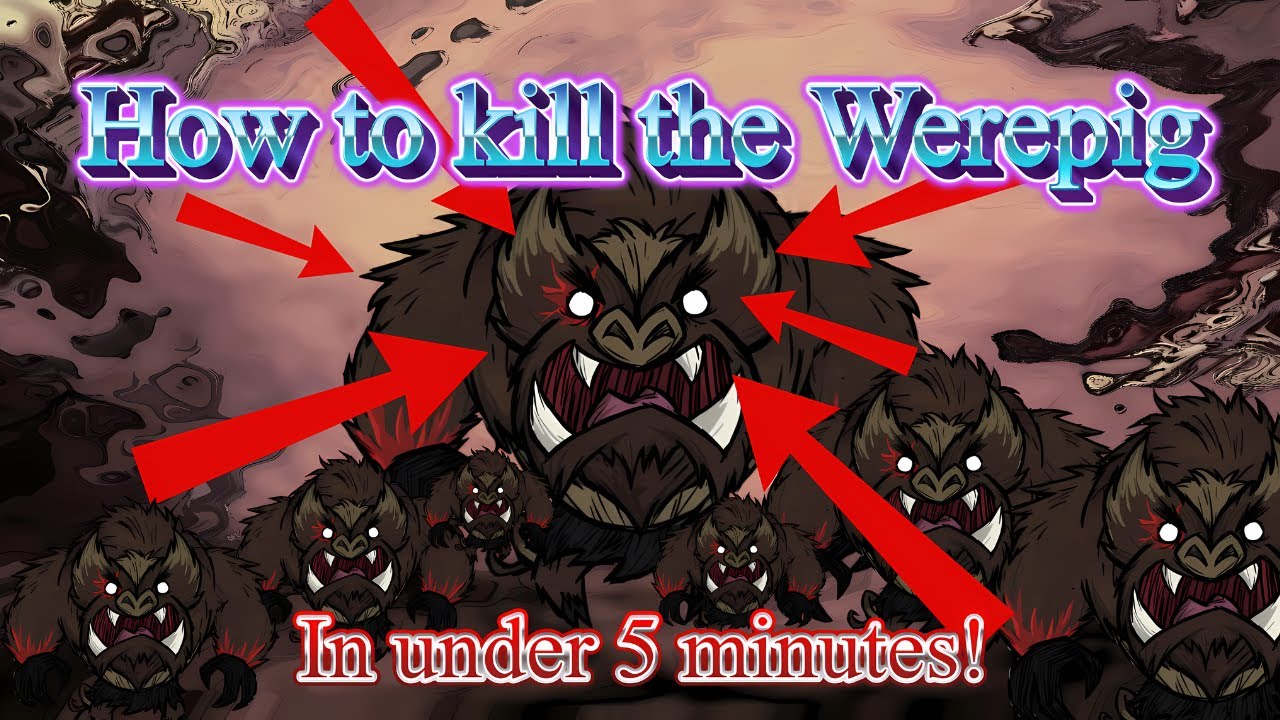 How to kill the Nightmare Werepig in 5 minutes! - YouTube
