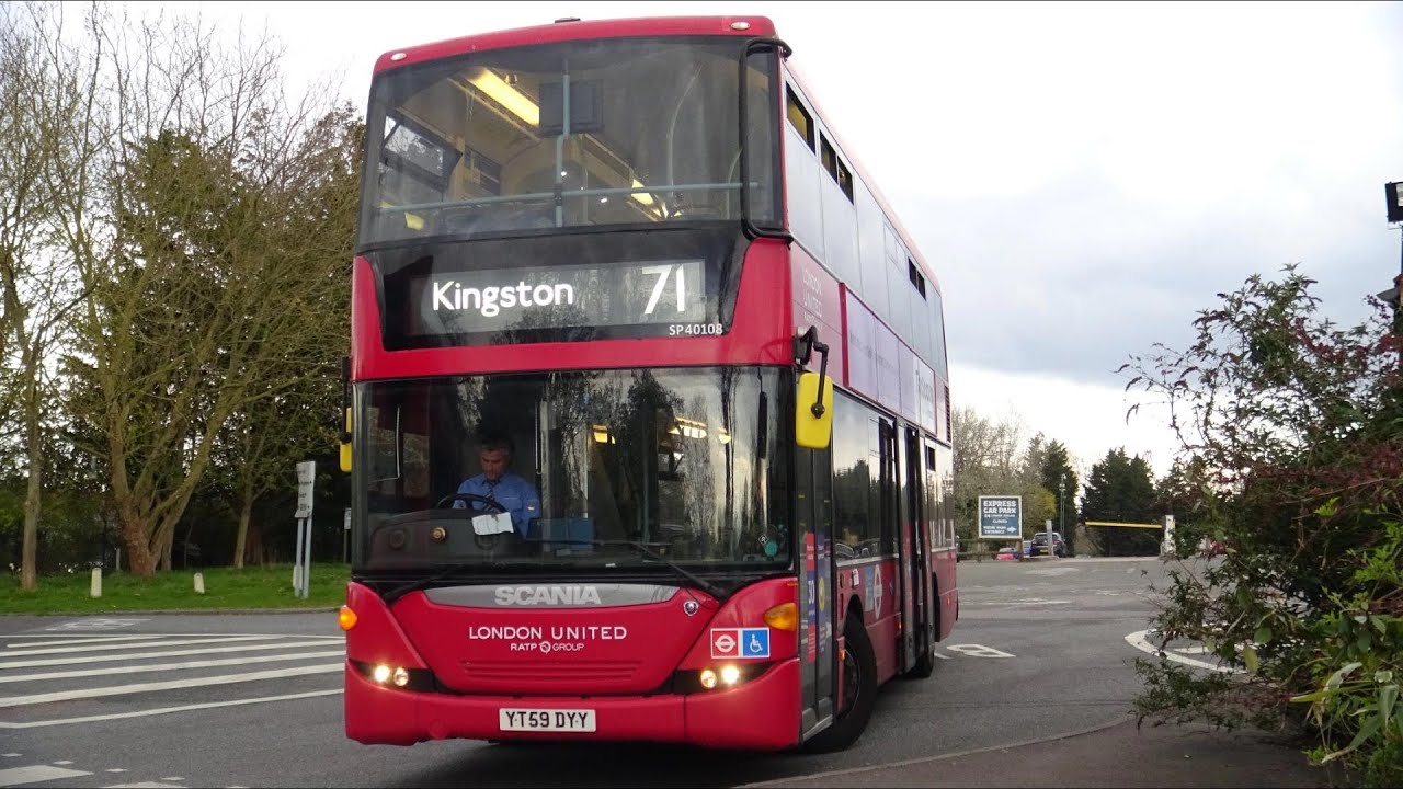 Full Bus Journey On Route 71 SP40108 YT59DYY LONDON Bus Ride - YouTube