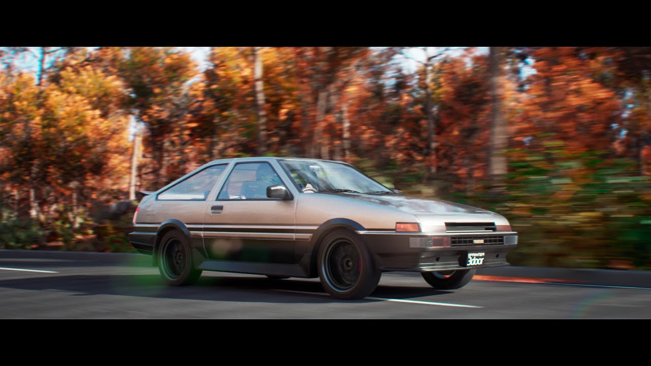 AE86- Unreal Cinematic Short - YouTube