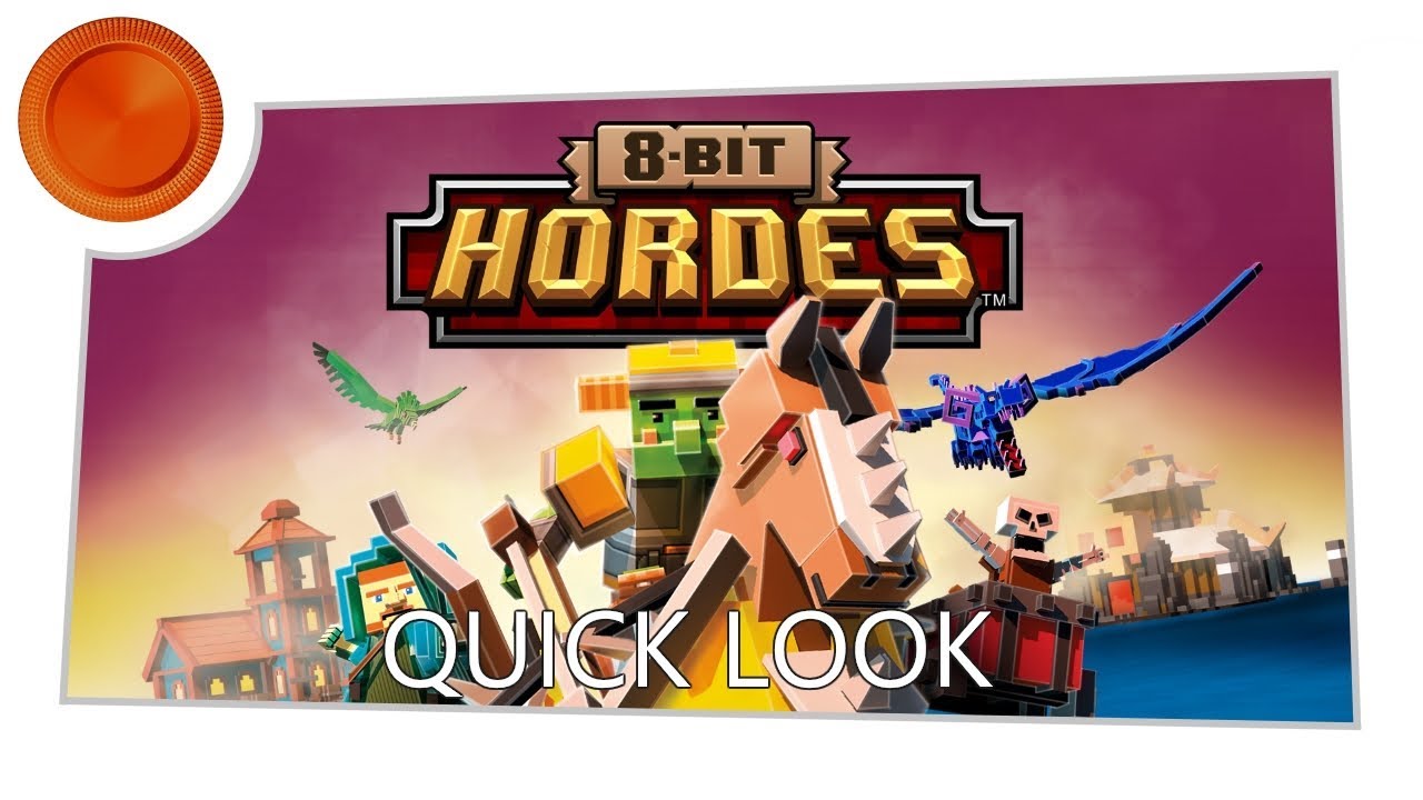 8 Bit Hordes - Quick Look - Xbox One - YouTube