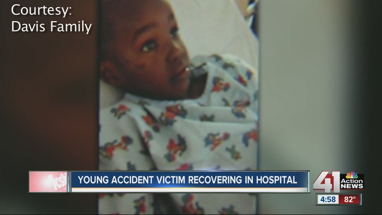5-year-old Zyaire Davis waits to be released from hospital after day ...