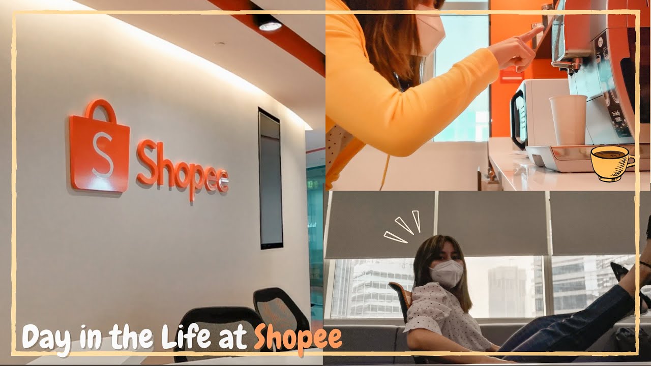 a day in the life of working with Shopee 🇵🇭 | first time to go to ...
