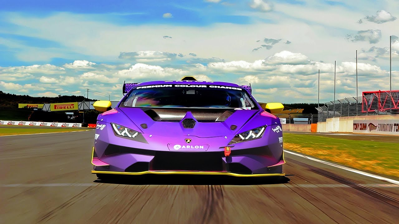 CUSTOM WRAPED LAMBORGIHNI HURUCAN SUPER TROFEO EVO |4K| - YouTube
