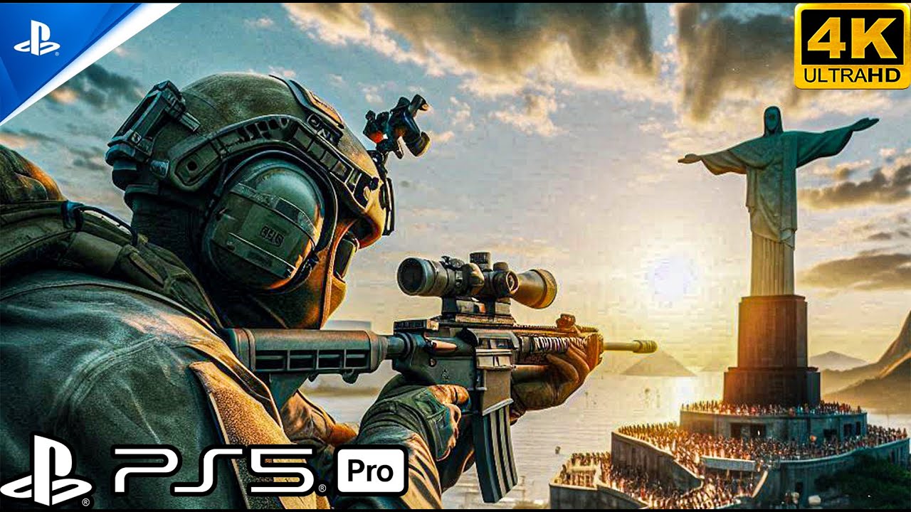 RIO DE JANEIRO COVERT MISSION (PS5) Realistic ULTRA Graphics Gameplay ...