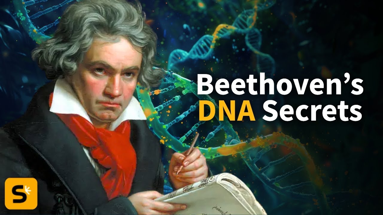 DNA From Beethoven's Hair Reveals Surprise Nearly 200 Years Later - YouTube