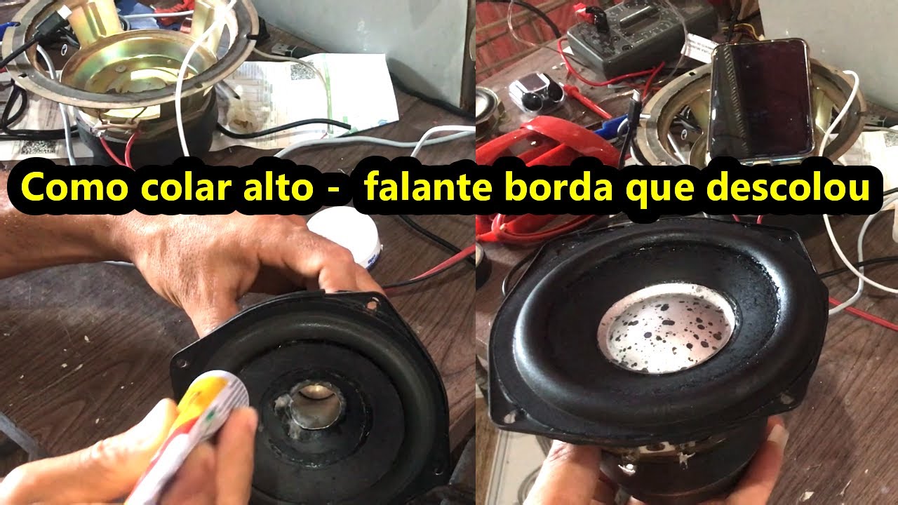 COMO COLAR UM ALTO FALANTE NA SUSPENSÃO EM CASA DE FORMA FÁCIL - YouTube