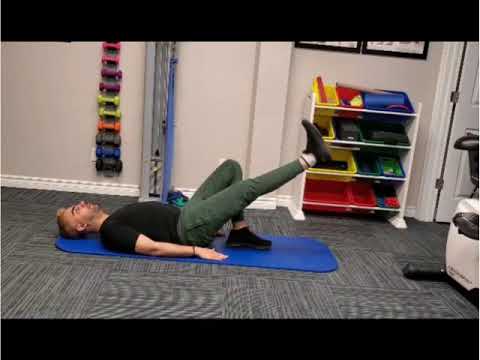 Leg Up and Down Exercise - YouTube
